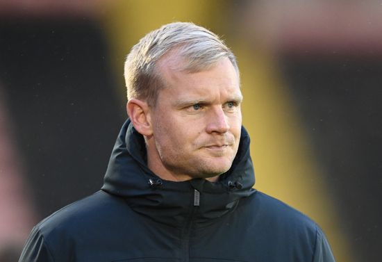 Liam Manning Manager Milton Keynes Dons Editorial Stock Photo - Stock ...