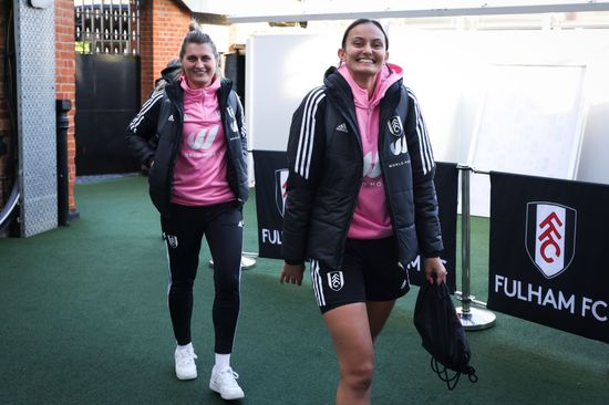 Fulham Women Players Arriving Editorial Stock Photo - Stock Image ...