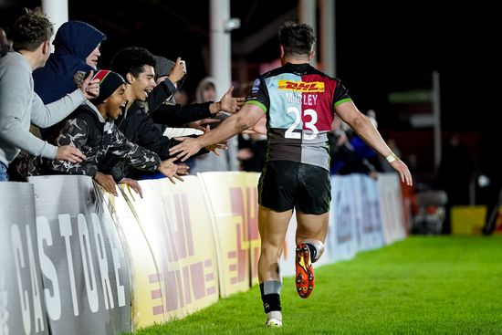 Caden Murley Harlequins Celebrates Fans After Editorial Stock Photo ...