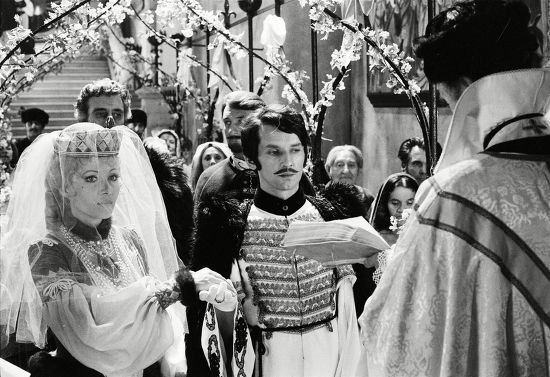 Ingrid Pitt Countess Elisabeth Nigel Green Editorial Stock Photo ...