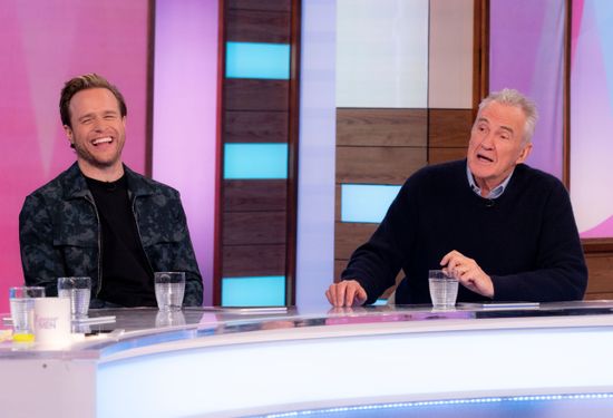 Olly Murs Larry Lamb Editorial Stock Photo - Stock Image | Shutterstock