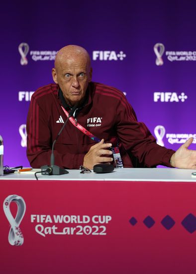 Pierluigi Collina Chairman Fifa Referees Committee Editorial Stock ...