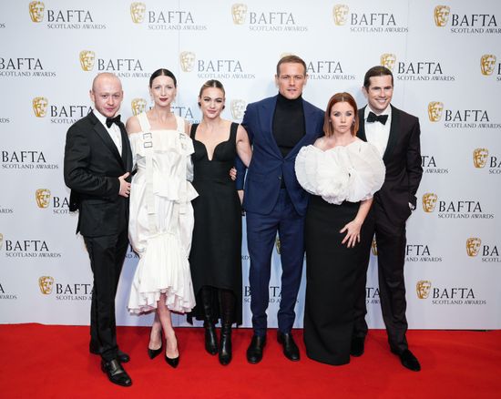 Outlander Cast Members John Bell Caitriona Editorial Stock Photo ...