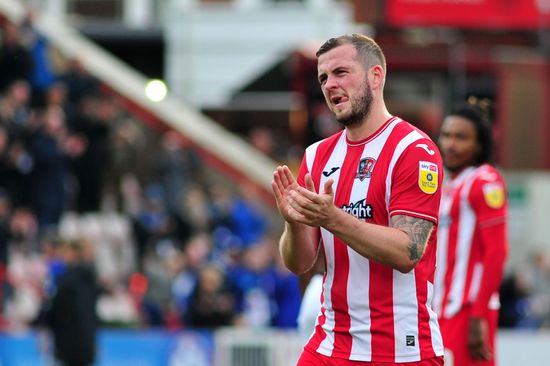 Pierce Sweeney Exeter City After Sky Editorial Stock Photo - Stock ...