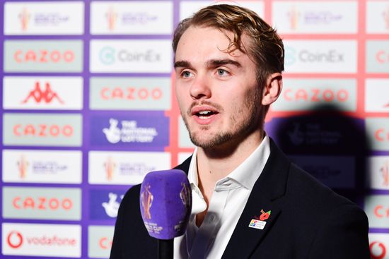 Englands Head Coach Tom Coyd Conducts Editorial Stock Photo - Stock ...