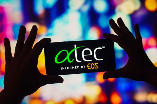 This Photo Illustration Atec Spine Logo Editorial Stock Photo - Stock ...