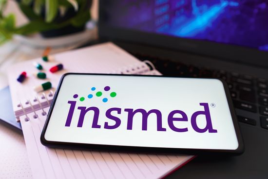 This Photo Illustration Insmed Logo Displayed Editorial Stock Photo ...