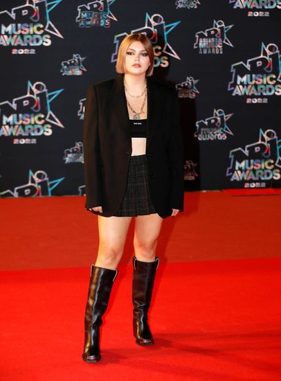 French Singer Louane Arrives Nrj Music Editorial Stock Photo - Stock ...