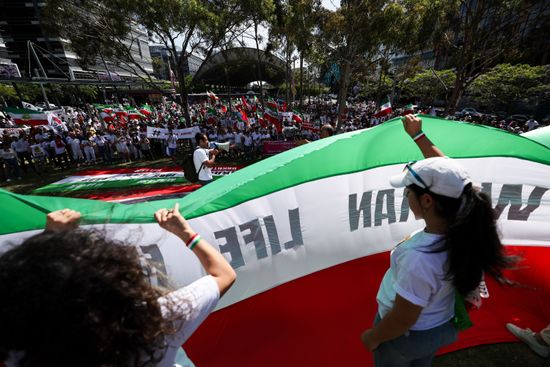Protesters Gather Jacaranda Square During Rally Editorial Stock Photo ...