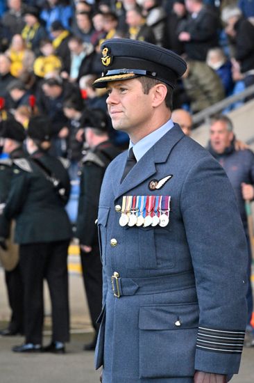 Raf Group Captain Presents Match Ball Editorial Stock Photo - Stock ...