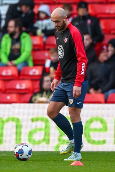 Morecambe Fc Defender Farrend Rawson 5 Editorial Stock Photo - Stock ...