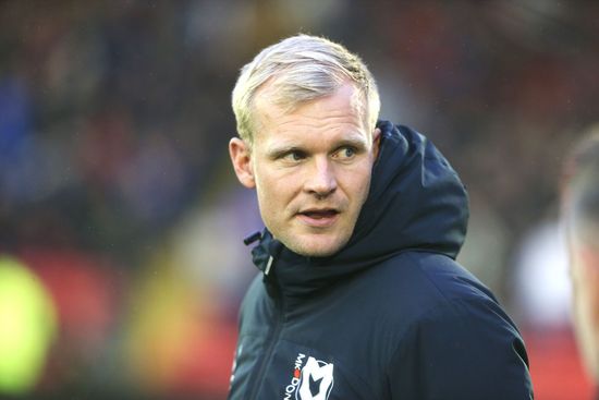 Milton Keynes Dons Manager Liam Manning Editorial Stock Photo - Stock ...