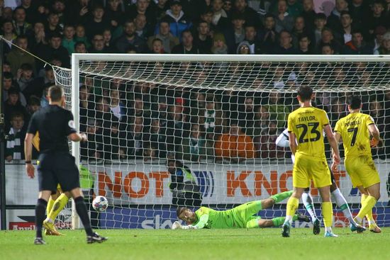 Ben Garratt Burton Albion 1 Makes Editorial Stock Photo - Stock Image ...