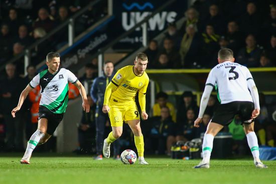Sam Winnall Burton Albion 9 Running Editorial Stock Photo - Stock Image ...