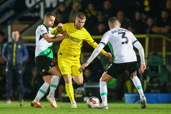 Sam Winnall Burton Albion 9 Running Editorial Stock Photo - Stock Image ...