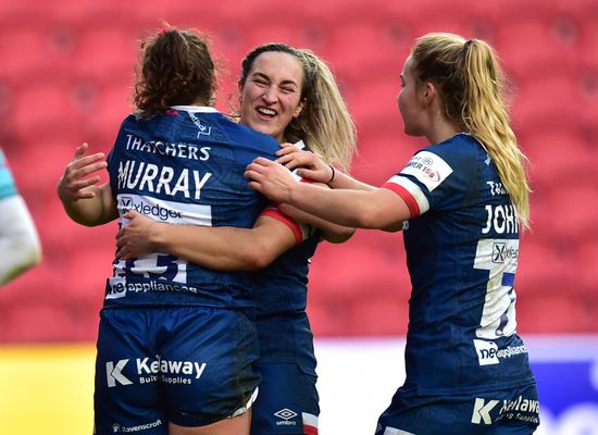 Phoebe Murray Bristol Bears Celebrates Team Editorial Stock Photo ...