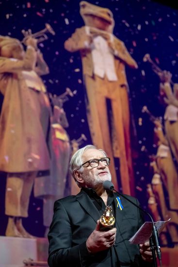 Polish Actor Andrzej Seweryn Receives Award Editorial Stock Photo ...