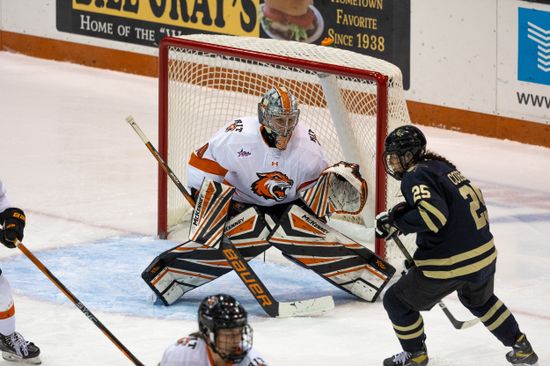 Rit Tigers Goaltender Sarah Coe 30 Editorial Stock Photo - Stock Image ...