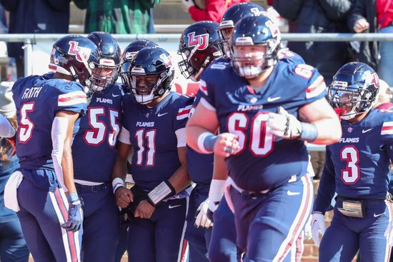 Liberty Flames Quarterback Johnathan Bennett 11 Editorial Stock Photo ...
