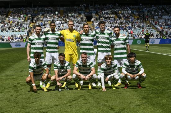 Celtic Pose Their Team Photo Before Editorial Stock Photo - Stock Image ...
