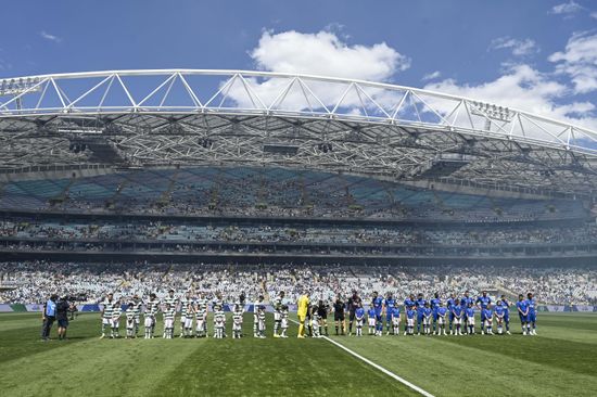 Teams Line Before Kick Off Accor Editorial Stock Photo - Stock Image ...