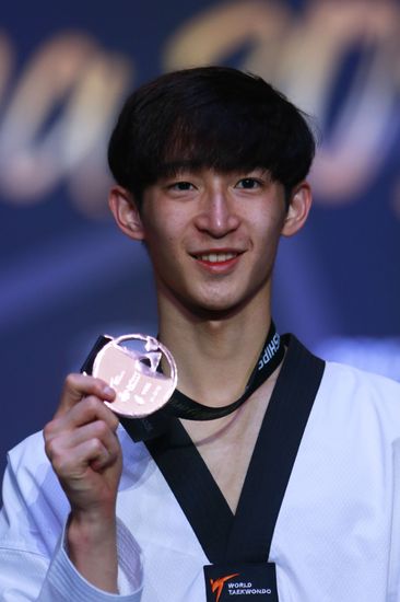 Taiwanese Bronze Medalist Poyen Chen Poses Editorial Stock Photo ...