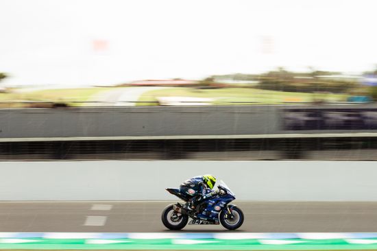 Andy France On Gmt94 Yamaha Yamaha Editorial Stock Photo - Stock Image ...