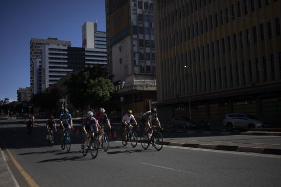 Riders Compete Annual Ride Joburg Road Editorial Stock Photo - Stock ...