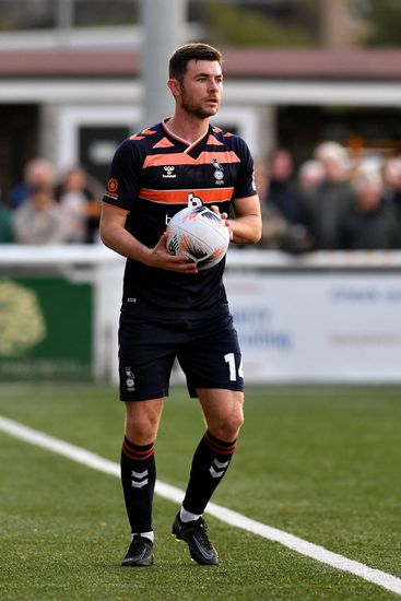 Nathan Sheron Oldham Athletic During Vanarama Editorial Stock Photo ...