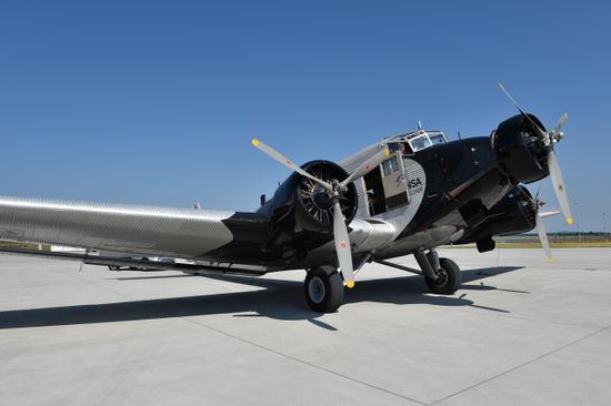 Propeller Plane Junkers Ju 52 On Editorial Stock Photo - Stock Image ...