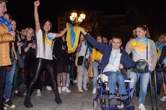 Ukrainian Pop Singer Former Eurovision Song Editorial Stock Photo ...