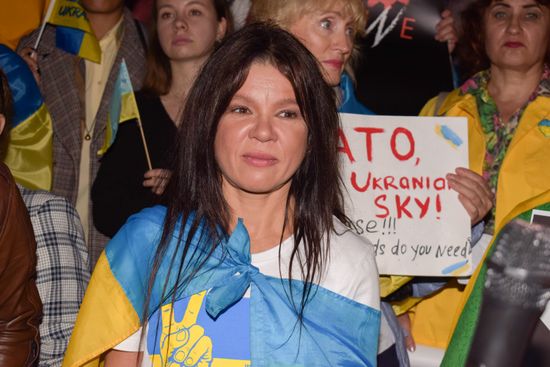 Ukrainian Pop Singer Former Eurovision Song Editorial Stock Photo ...