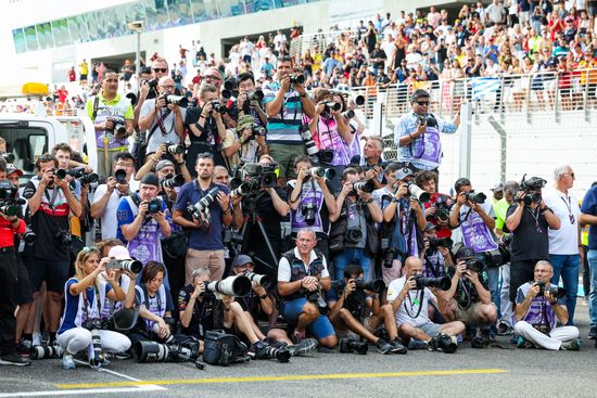 F1 Photographers During Formula 1 Etihad Editorial Stock Photo - Stock ...
