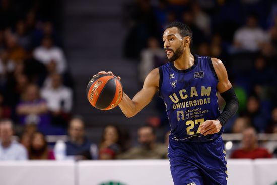 Sadiel Rojas Ucam Murcia Action During Editorial Stock Photo - Stock ...