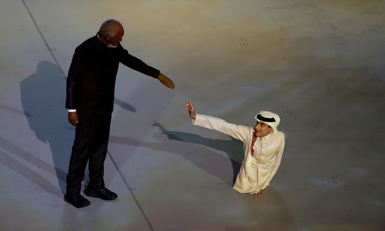 Fifa World Cup Ambassador Ghanim Almuftah Editorial Stock Photo - Stock ...