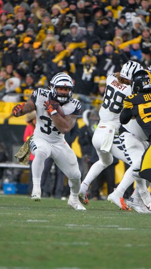 Th Samaje Perine 34 During Steelers Editorial Stock Photo - Stock Image ...