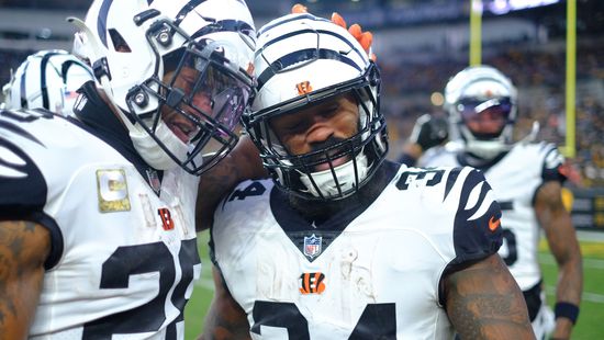 Th Samaje Perine 34 During Steelers Editorial Stock Photo - Stock Image ...