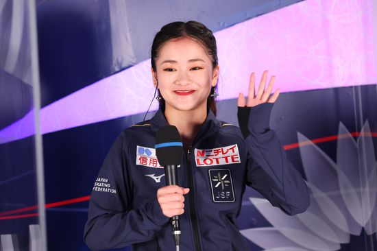 Rinka Watanabe Jpn Figure Skating Isu Editorial Stock Photo - Stock ...