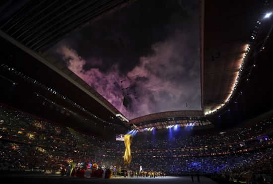 Dancers Perform During Opening Ceremony Before Editorial Stock Photo ...