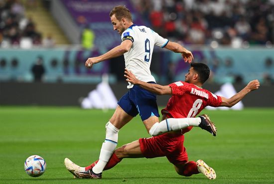 Harry Kane L England Fouled By Editorial Stock Photo - Stock Image ...