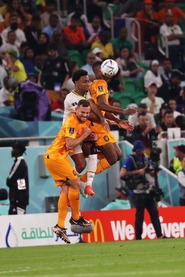 Denzel Dumfries R Vincent Janssen C Editorial Stock Photo - Stock Image ...