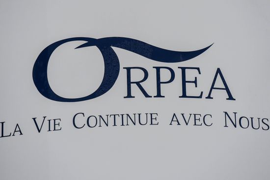 Photo Shows Logo Orpea Retirement Home Editorial Stock Photo - Stock ...
