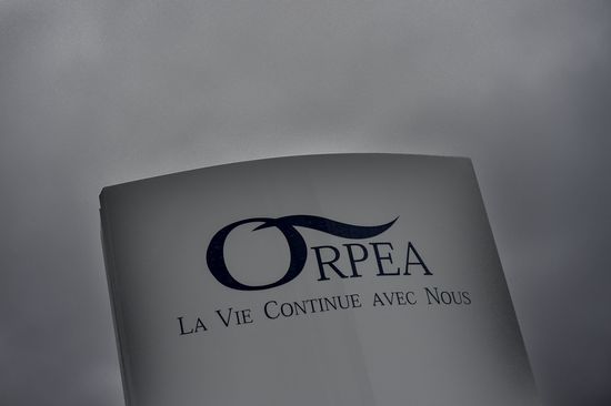 Photo Shows Logo Orpea Retirement Home Editorial Stock Photo - Stock ...