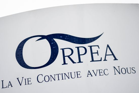 Photo Shows Logo Orpea Retirement Home Editorial Stock Photo - Stock ...