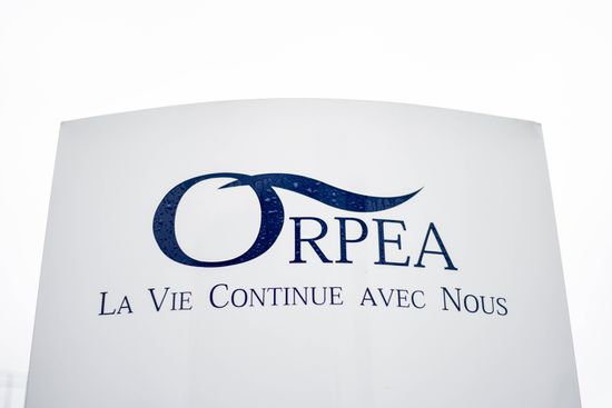 Photo Shows Logo Orpea Retirement Home Editorial Stock Photo - Stock ...