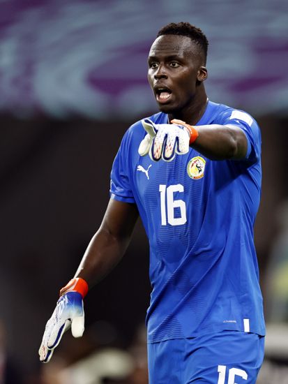 Senegal Goalkeeper Edouard Mendy During Fifa Editorial Stock Photo ...
