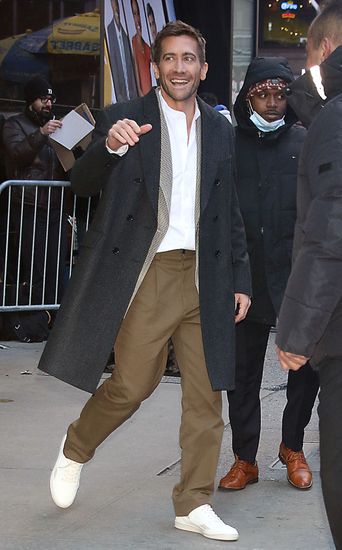 Jake Gyllenhaal Seen Good Morning America Editorial Stock Photo - Stock ...