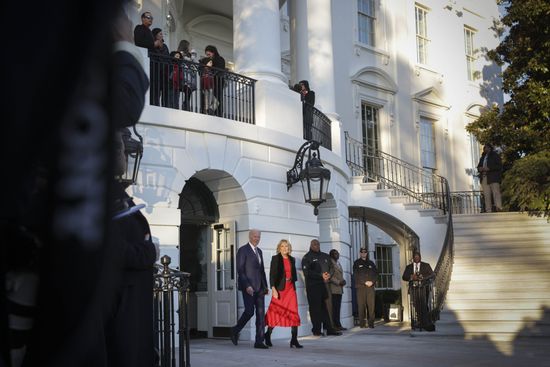 President Joe Biden First Lady Walk Editorial Stock Photo - Stock Image ...