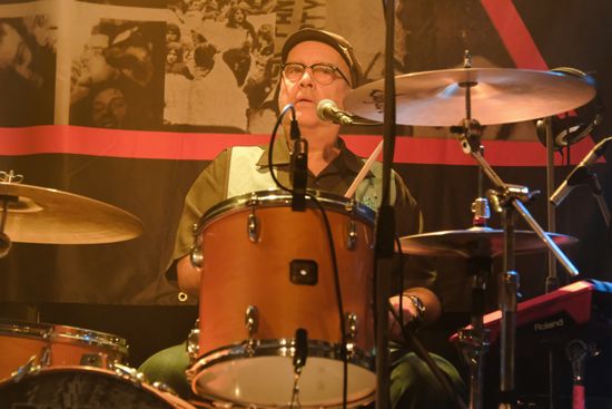 David Ruffy Drummer Founding Member British Editorial Stock Photo ...