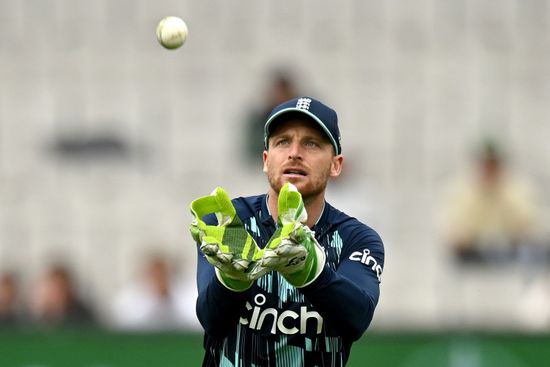 Jos Buttler England Receives Throw Fielder Editorial Stock Photo ...